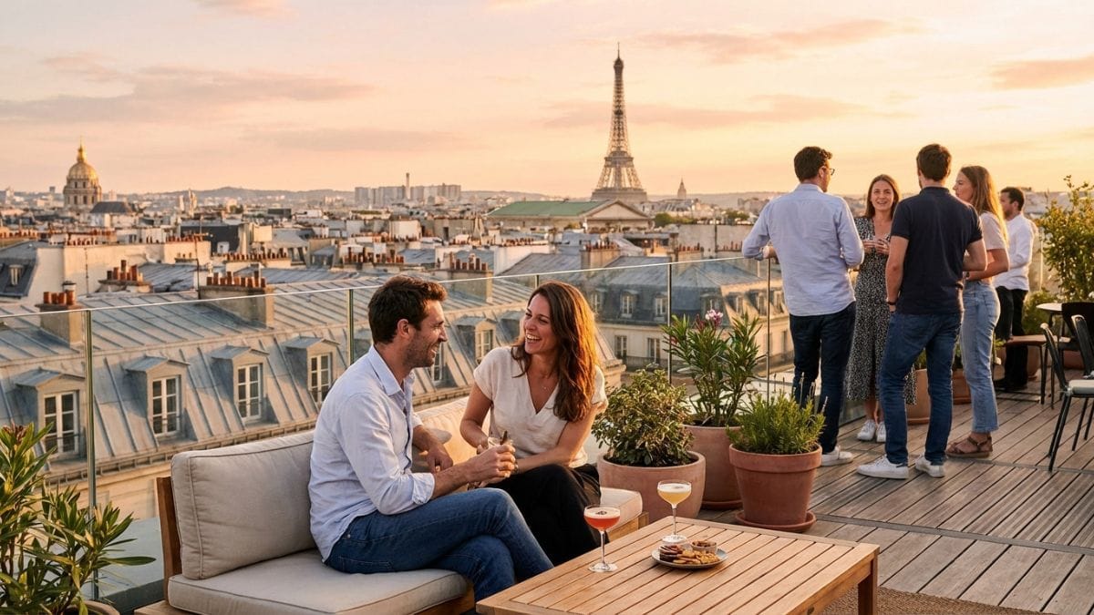 Best Rooftops in Paris for Views, Drinks and Sunset Moments