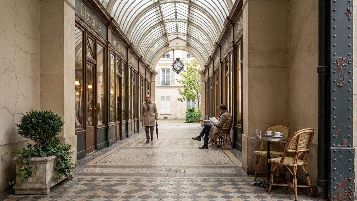 Hidden Courtyards & Historic Passages in Paris