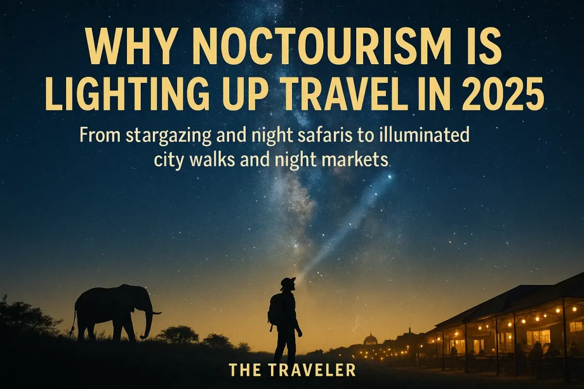 Why Noctourism Is Lighting Up Travel in 2025
